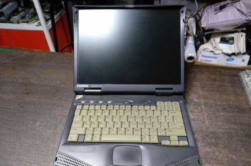 Ретро ноутбук Compaq Armada 1750