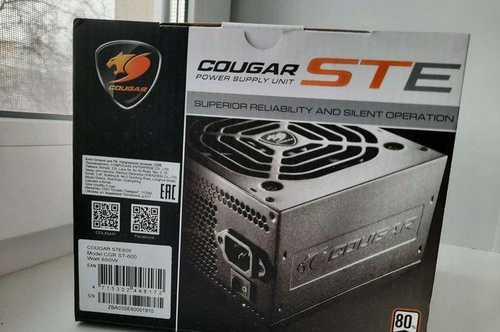 Блок питания cougar ste 600w обзор