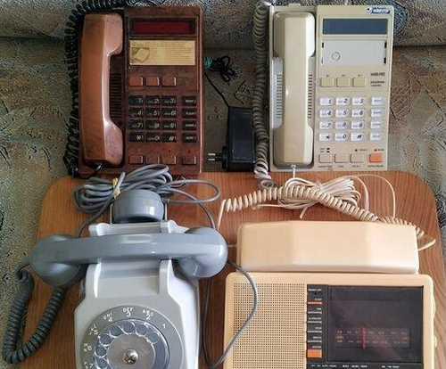 Стационарные Ретро Телефоны: Дисковые и Кнопочные