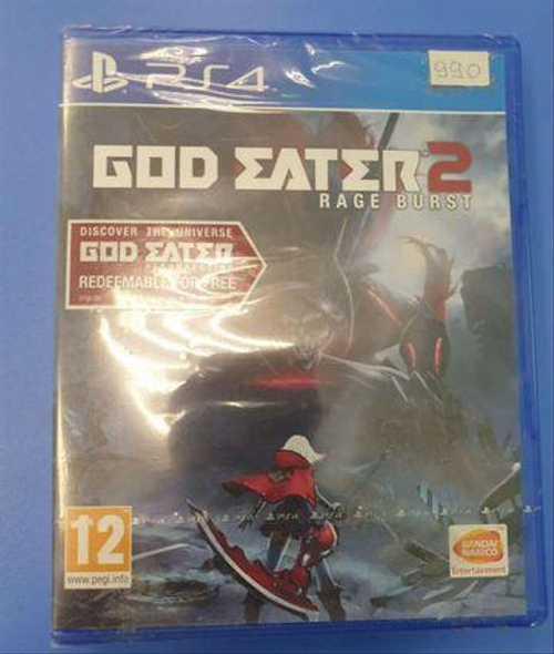 Ps4 god eater 2 rage burst новый в плёнке