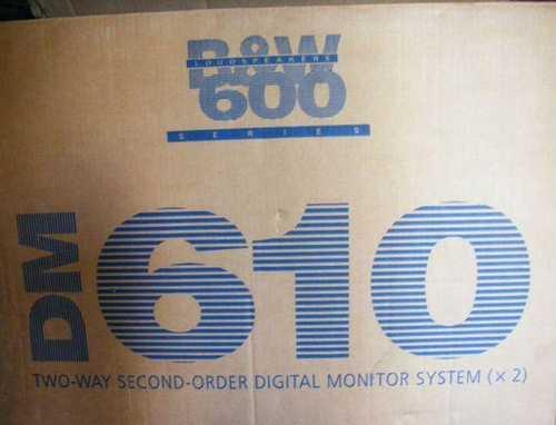 Колонки полочные BW DM 610. BowersWilkins