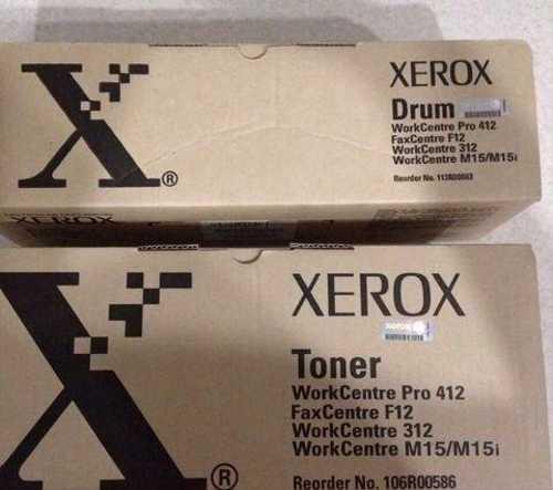 Оригинальный картридж Xerox 106R00586