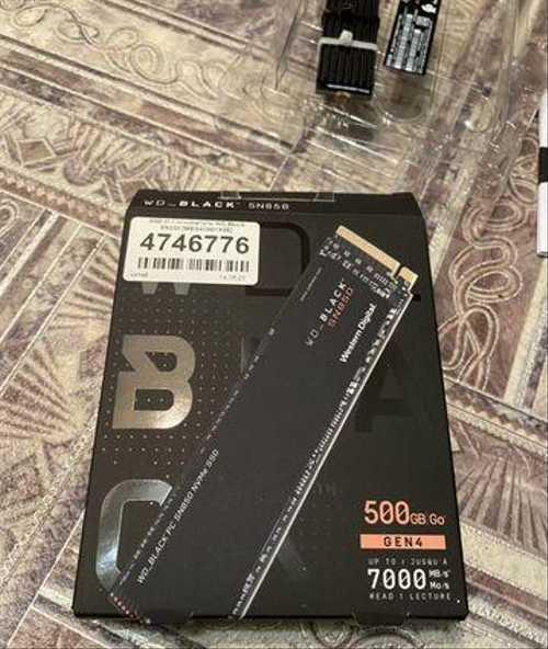 Накопитель ssd Western Digital WD Black sn 850