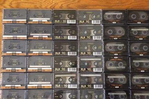 Аудиокассеты Maxell XLll 90 доя записи 1998-2000 г