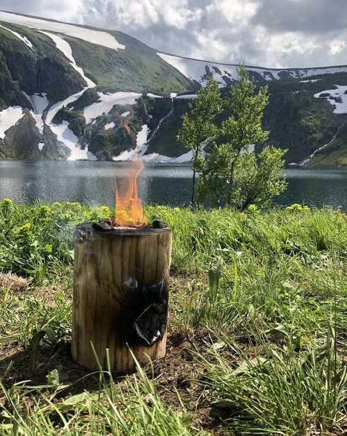 Финская свеча «Агонь-бревно»