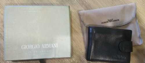 Кошелек giorgio armani