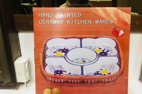 Hand painted ceramic kitchen wares набор пиалок