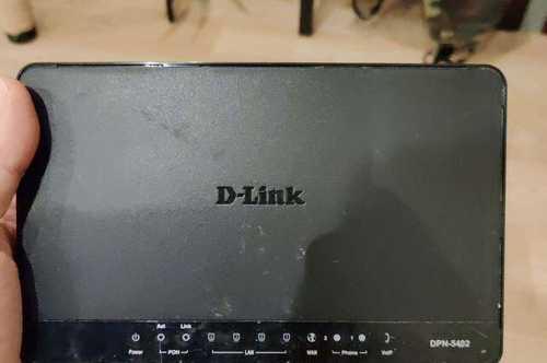 Adsl роутер dlink DPN-5402