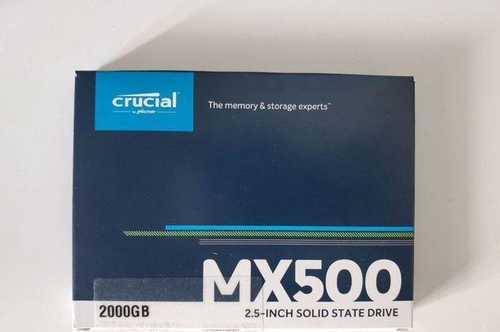 Твердотельный накопитель Crucial MX500 2TB