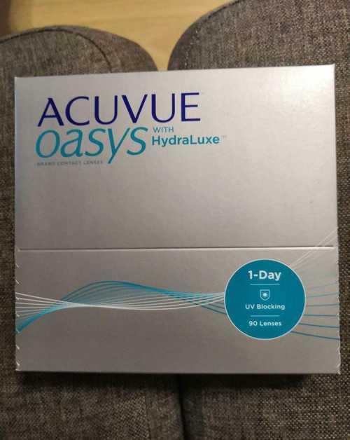 Лизы контактные acuvue oasys with HydraLuxe