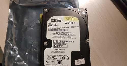 Western Digital 160 Гб 7200 WD1600JS SATA