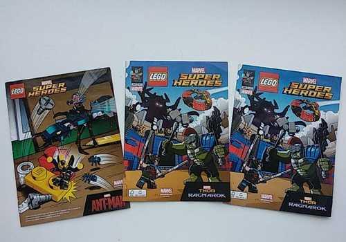 Комиксы к наборам Lego Super Heroes