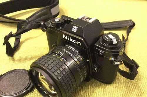 Nikon EM, объектив Nikon lens 100mm, 1/2,8 E