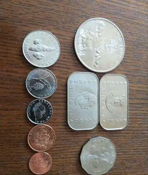 Тонга Королевство набор монет
