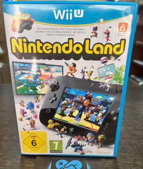 Nintendo Land. Диск для Nintendo WiiU вии вий Wii