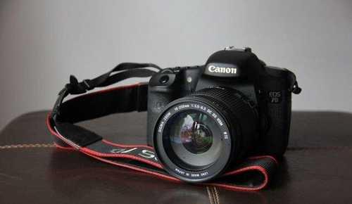 Фотоаппарат Сanon 7D c объективом Sigma 18-250 mm