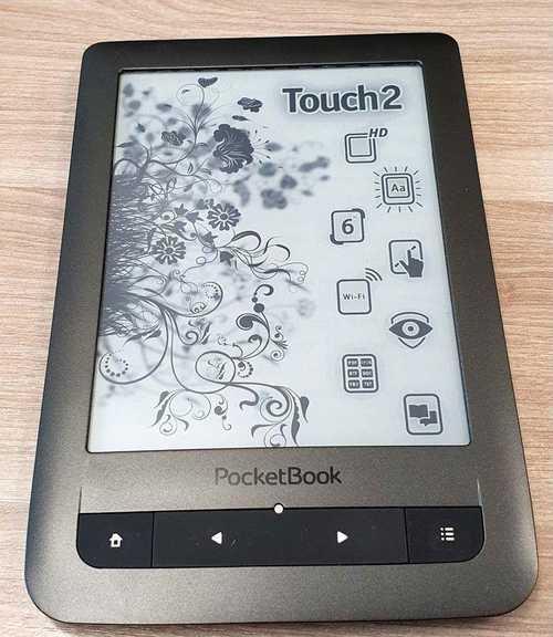 Pocketbook 623 Touch2 с чехлом