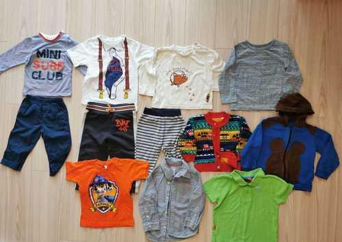 Пакет одежды для мальчика р. 74-92