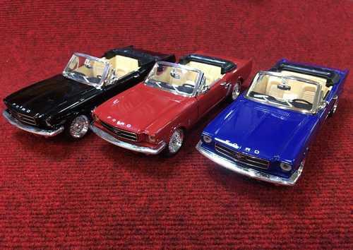 Модель автомобиля 1:24 Ford mustang 1965года
