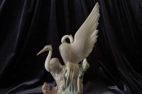 Lladro Nao фарфоровая статуэтка "Две цапли"