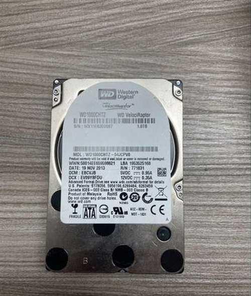 1 Tb WD VelociRaptor 10000rpm