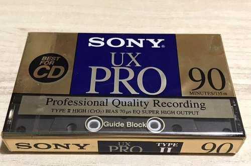 Аудиокассета Sony UX-Pro 90 новая
