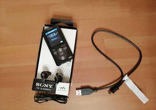 Плеер MP3 Sony Walkmman NWZ-E384 Black 8Gb FM