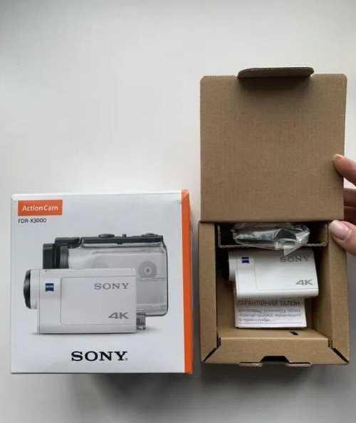 Видеокамера Экшн-Камера Sony FDR-X3000 4k