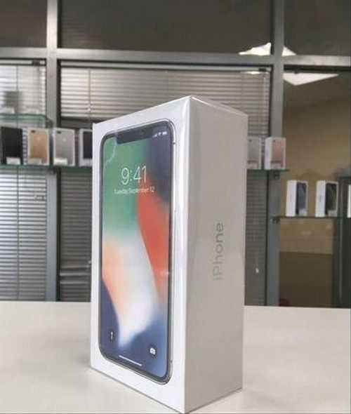 iPhone X 256gb ростест silver A1901