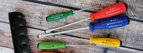 Набор отверток шлицевых SwissGrip PB Swiss Tools