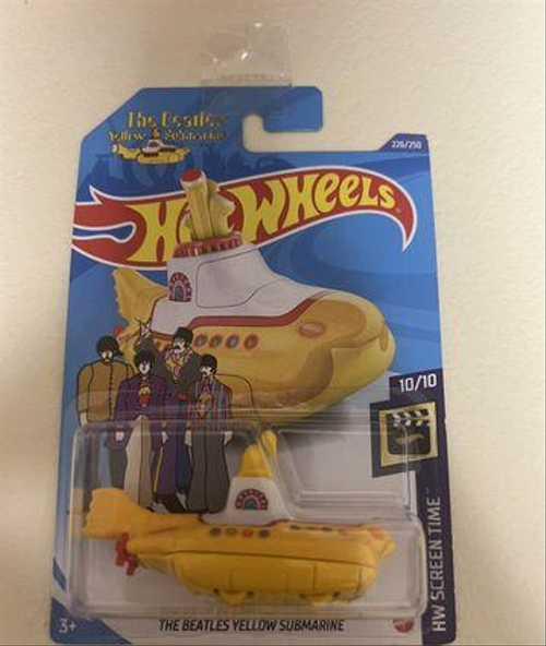 Hot Wheels The Beatles Yellow Submarine (TH)