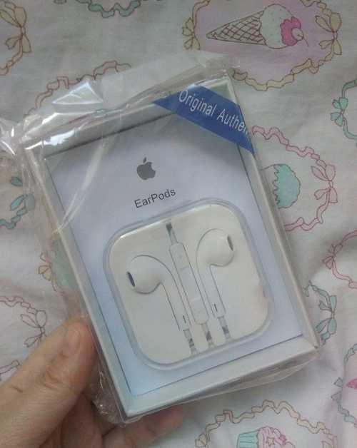 Наушники earpods новые в коробочке