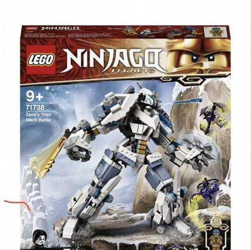 Lego Ninjago 71738 робот новый