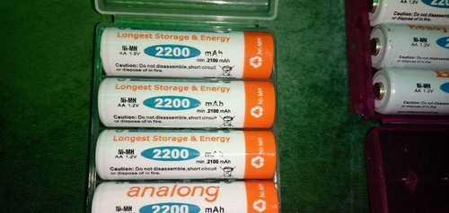 Аккумуляторы Analong AA 2200mAh