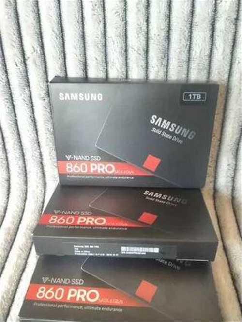SSD Samsung 860 Pro 1 Tb новый