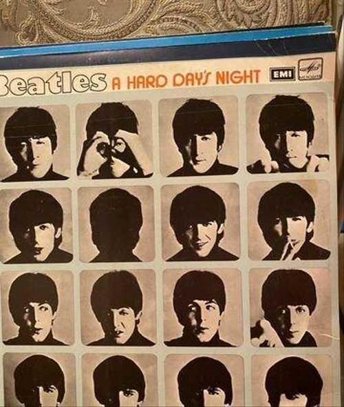 Пластинка Beatles A hard day’s night