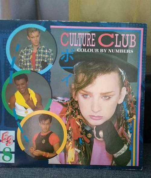 Винил Culture club-Colour by numbers