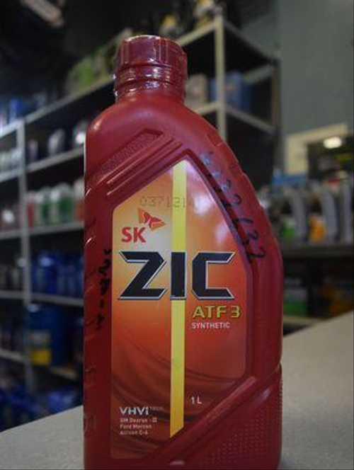 ZIC ATF 3 Synthetic. АТФ 3317 аналог ZIC. ZIC ATF 3 для гидроусилителя. 132632 Масло трансмиссионное синтетическое "ATF 3 1л.