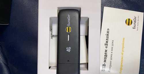USB 4G модем Билайн Huawei E3370 Black