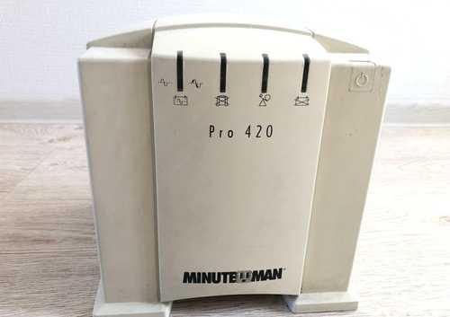 Ибп MinuteMan Pro 420