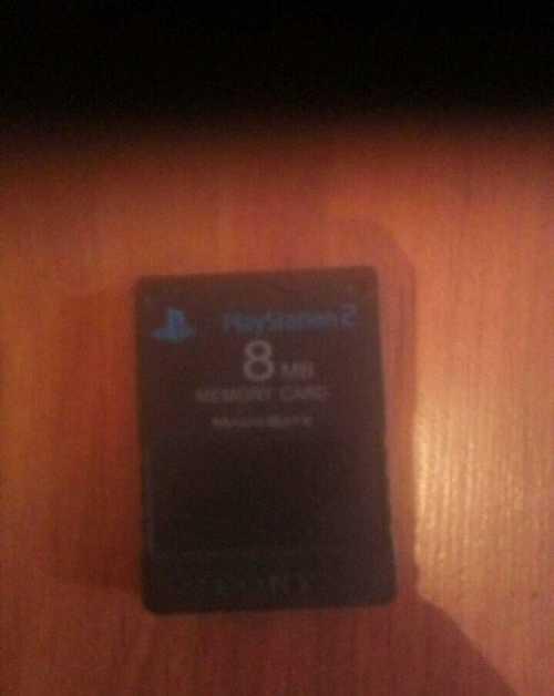 Карта памяти PlayStation2 Memory card8mb