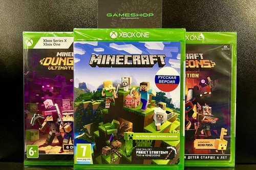 Minecraft Starter Pack Набор Xbox One