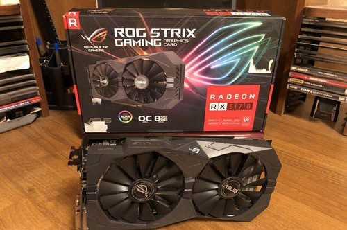 Видеокарта Asus RX 570 8GB идеал
