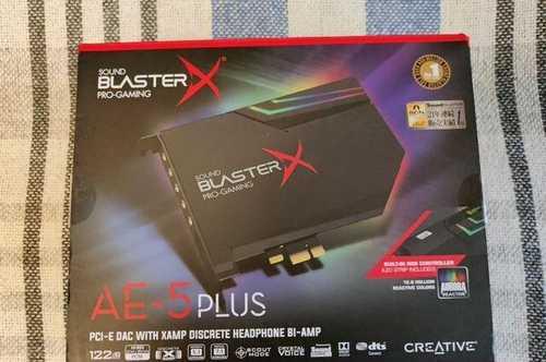 Creative sound blasterx ae-5 plus новая