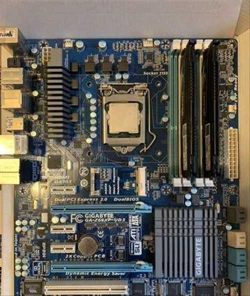 Gigabyte Z68XP-UD3/i7-2700k/16gb DDR3