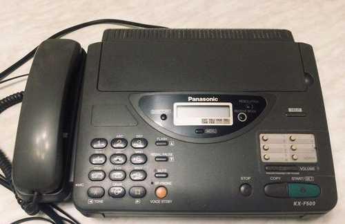 Телефон факс Panasonic KX-F 500 BX