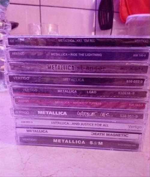 Metallica cd & dvd новые коллекция