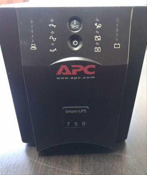 Бесперебойник ибп APC smart-ups 750