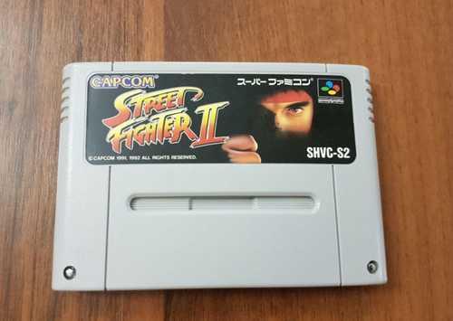 Street fighter 2 super famicom capcom (snes)