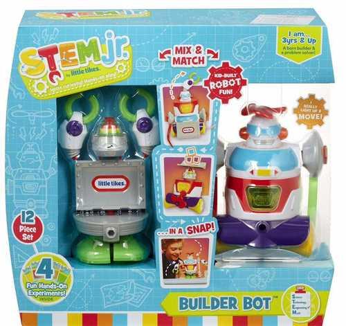 Little Tikes мини-робот развивашка Builder Bot
